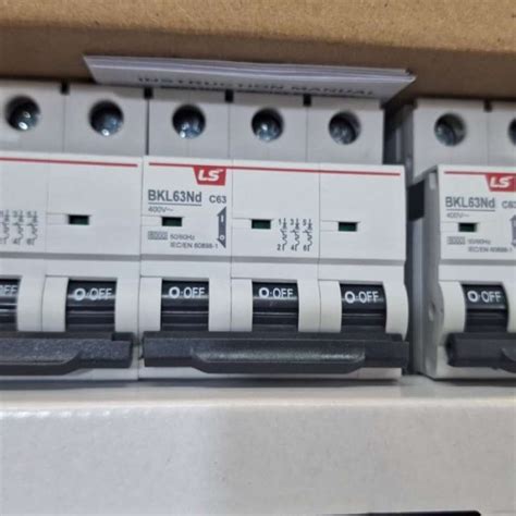 Jual Mcb Ls 3 Pole 4a 6a 10a 16a 20a 25a 32a 40a 50a 63a 3p Phase 3p