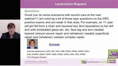 Wound Care And Laceration Repairs Cpt Coding Tips