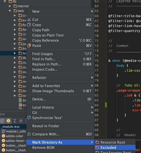 Magento2 PhpStorm LESS Variables Magento Stack Exchange