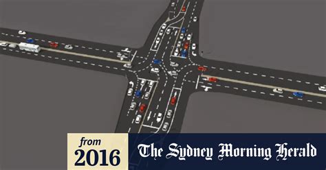 Video Animation How Continuous Flow Intersections Work