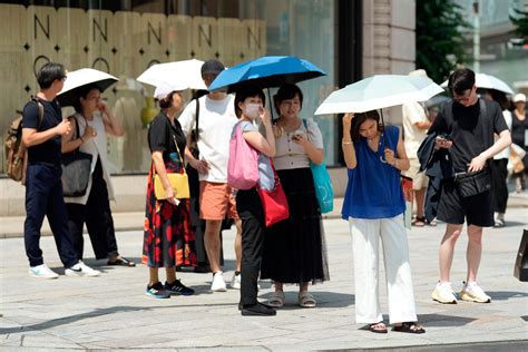 Heatstroke Kills More Than 120 People In Tokyo During Record