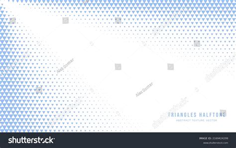 Triangles Modern Halftone Geometric Pattern Vector Stock Vector Royalty Free 2169424299