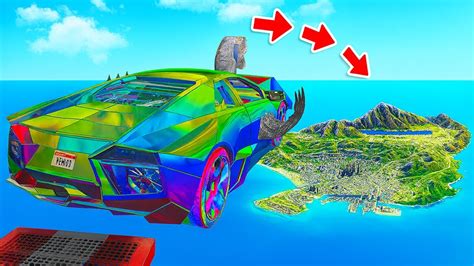 ¡op Dino Sportwagen Salta Sobre La Ciudad En Gta 5 Creo Gaming