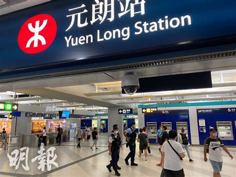 721事件三周年 元朗站機動部隊佈防 截查逗留人士 1749 20220721 港聞 即時新聞 明報新聞網