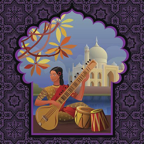 Sitar Illustrations Royalty Free Vector Graphics And Clip Art Istock