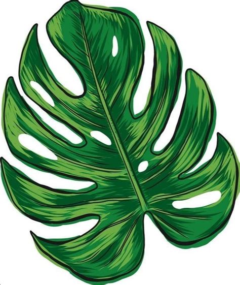 Green Leaf Template