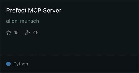 Prefect Mcp Server Glama Prefect Mcp Server Glama