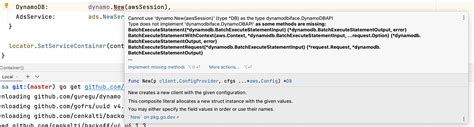 Db Does Not Implement All The Functions Of Dynamodbapi Interface · Issue 205 · Guregudynamo