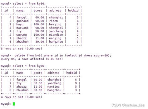 Mysql 高级语句(二) Csdn博客 Mysql 高级语句(二) Csdn博客