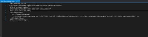 Ssis Use An Already Created Connection In Connection Managers Into Biml Script Stack Overflow