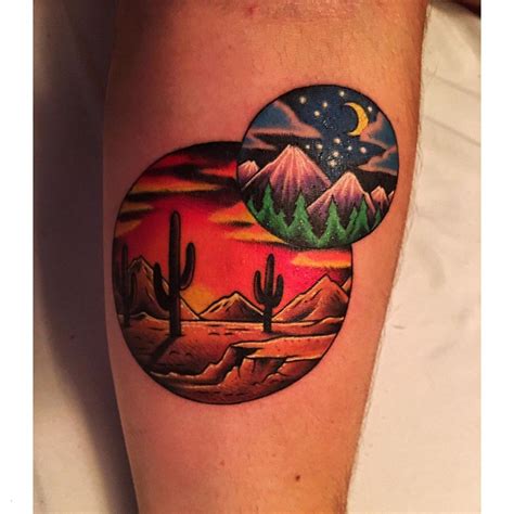 Arizona Sunset Tattoo