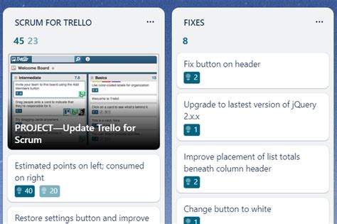 Fix For Scrum For Trello For Chrome View From The Potting Shed