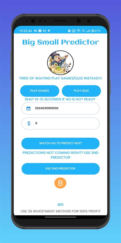 Big Small Predictor Apk For Android Download