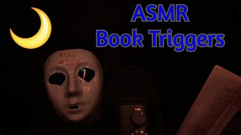 Asmr Book Triggers Blind Asmr Youtube