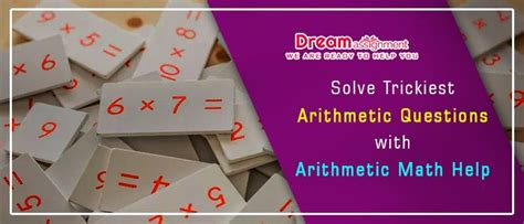 Solve Tricky Arithmetic Questions With Math Help