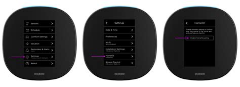 Setting Up And Using Siri And Airplay On Your Compatible Voice Enabled Ecobee Thermostat