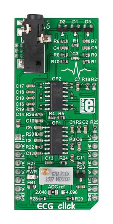 Mikroe 2455 Mikroelektronika Add On Board Click Sensor