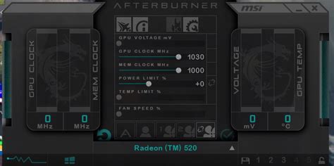 MSI Afterburner Won T Let Me Underclock Gpu Anymore Before I Updated The Graphics Card