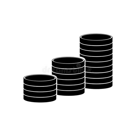 Coin Stack Icon Stock Vector Illustration Of Icon Treasure 384914990