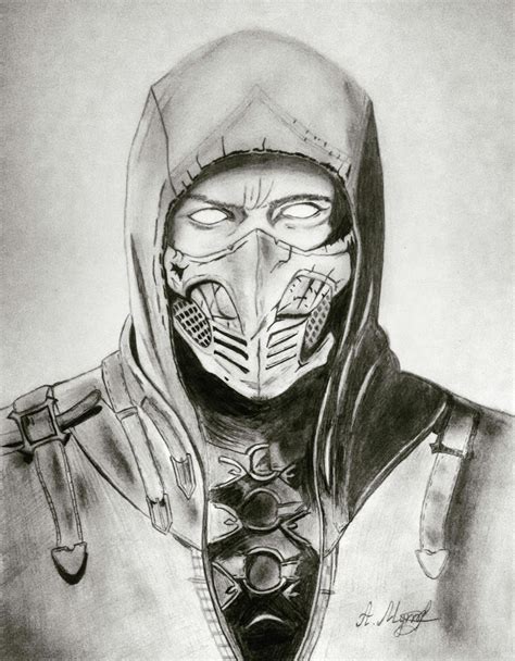 Mortal Kombat Drawings At Scarlett Hillier Blog