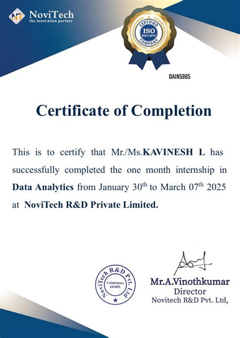 Dataanalytics Analytics Dataanalysis Datadriven Businessintelligence… Kavinesh L