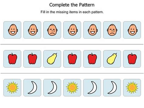 Aab Pattern Sheet Worksheets Library