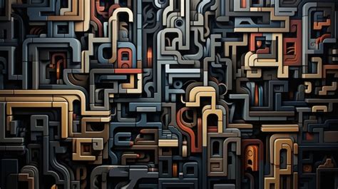 Premium Ai Image Intricate Geometric Patterns