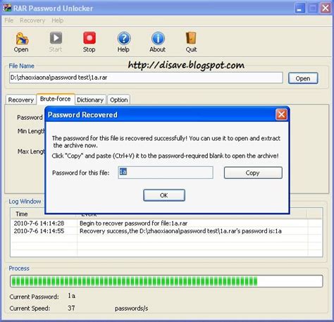 Membuka Password WinRAR Dengan RAR Password Unlocker 1 Knowledge And Inspiration