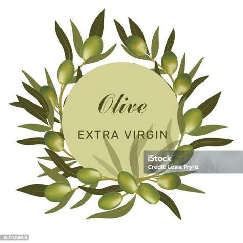 올리브 가지와 녹색 올리브가 있는 녹색 화환 채식 음식과 건강한 생활 습관 건강한 생활방식에 대한 스톡 벡터 아트 및 기타 이미지 건강한 생활방식 건강한 식생활 고급