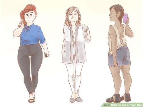How To Thigh Gap For A Visible Slimmer Legs ⋆