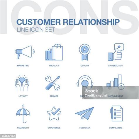 고객 관계 라인 아이콘 개발에 대한 스톡 벡터 아트 및 기타 이미지 개발 경영자 고객 Istock