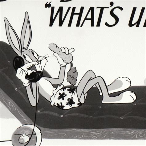 Warner Bros What S Up Doc Bugs Bunny Numbered LE 20x16 Giclee