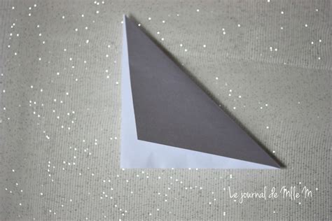 Tuto Réaliser un sapin de Noël origami par Mademoiselle M
