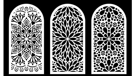 Laser Cut Vase Flower Stand Dxf File Designs Cnc Free
