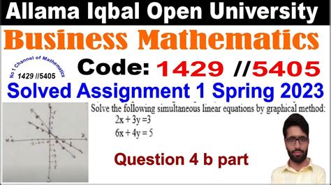 1429 Code Solved Assignment 1 Question 4 B Part Aiou Code 1429 Solved Assignment 1 Spring 2023