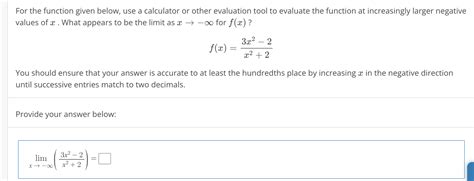 Solved For The Function Given Below Use A Calculator Or
