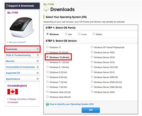 Download And Install The P Touch Editor Software Brother Canada