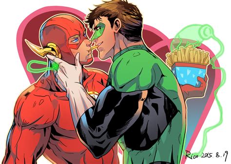 Green Lantern Hal Jordan The Flash And Barry Allen Dc Comics And 2
