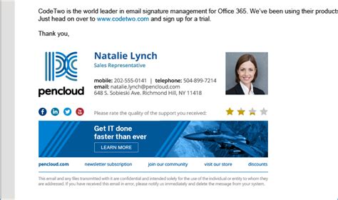 Best Ever Email Signature Examples Verysing