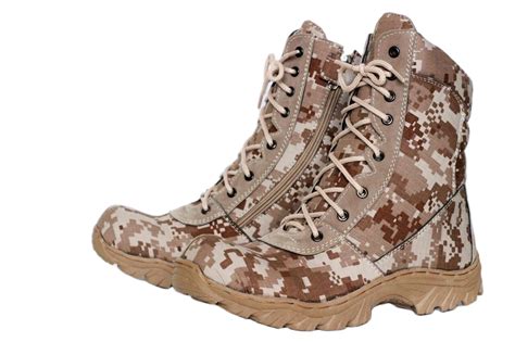 Sepatu Safety Boot Tinggi Pria Ujung Besi Predator Army Athalastore Touring Hiking Loreng