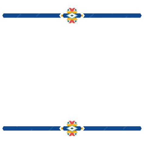 Premium Vector Indigenous Native Frame Vector Design