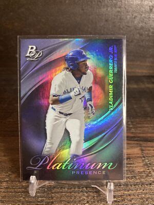 2019 Bowman Platinum Platinum Presence Vladimir Guerrero Jr Rookie