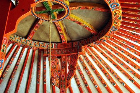 Mongolian Ger Ceiling Design What Is A Yurt Yurt Interior Mongolian