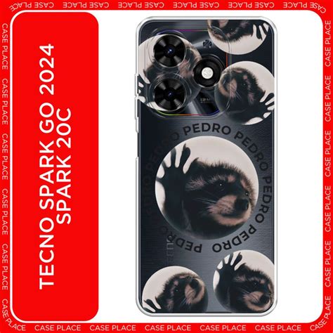 Силиконовый чехол на Tecno Spark Go 2024 Spark 20c Текно Спарк Го