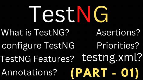 Testng In Selenium Webdriver Testng Tutorial Part 01 Testng