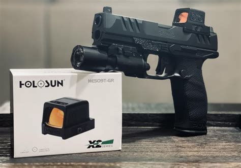 4 5in Walther Pdp 2 0 X300 Holosun 509t X2 Zrts Plate R Walther