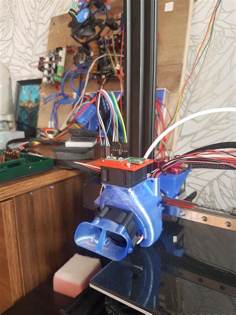 Pi Pico And Adxl Sensor Mount For Input Shaping Attachable To 40mm Fan