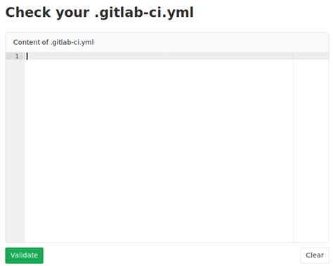 how to check validity of gitlab ci config ming di leom s blog