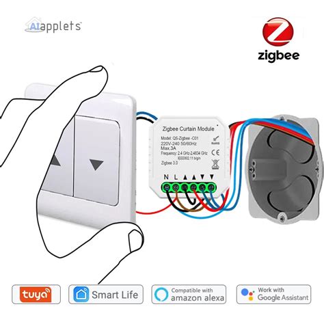 Tuya Smart Zigbee 3 0 Curtain Switch Module Esp8266 DIY Roller Shutter
