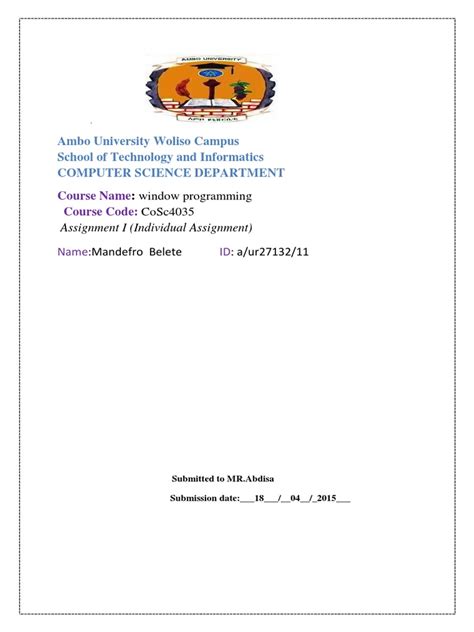 c programming mandefro b pdf c sharp programming language software engineering